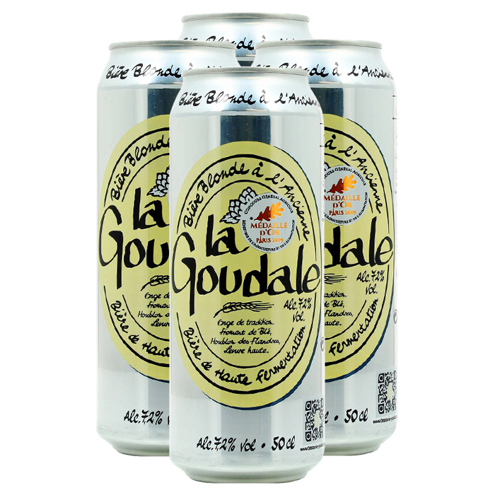 Pack de 4 bières La Goudale 50cl - Grandes Marques