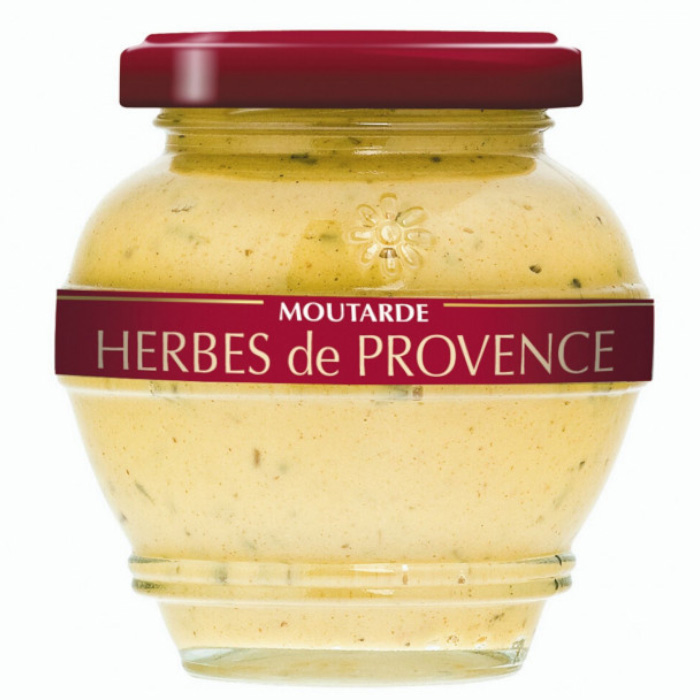 Moutarde aux herbes de Provence Domaine des terres rouges 200g ...